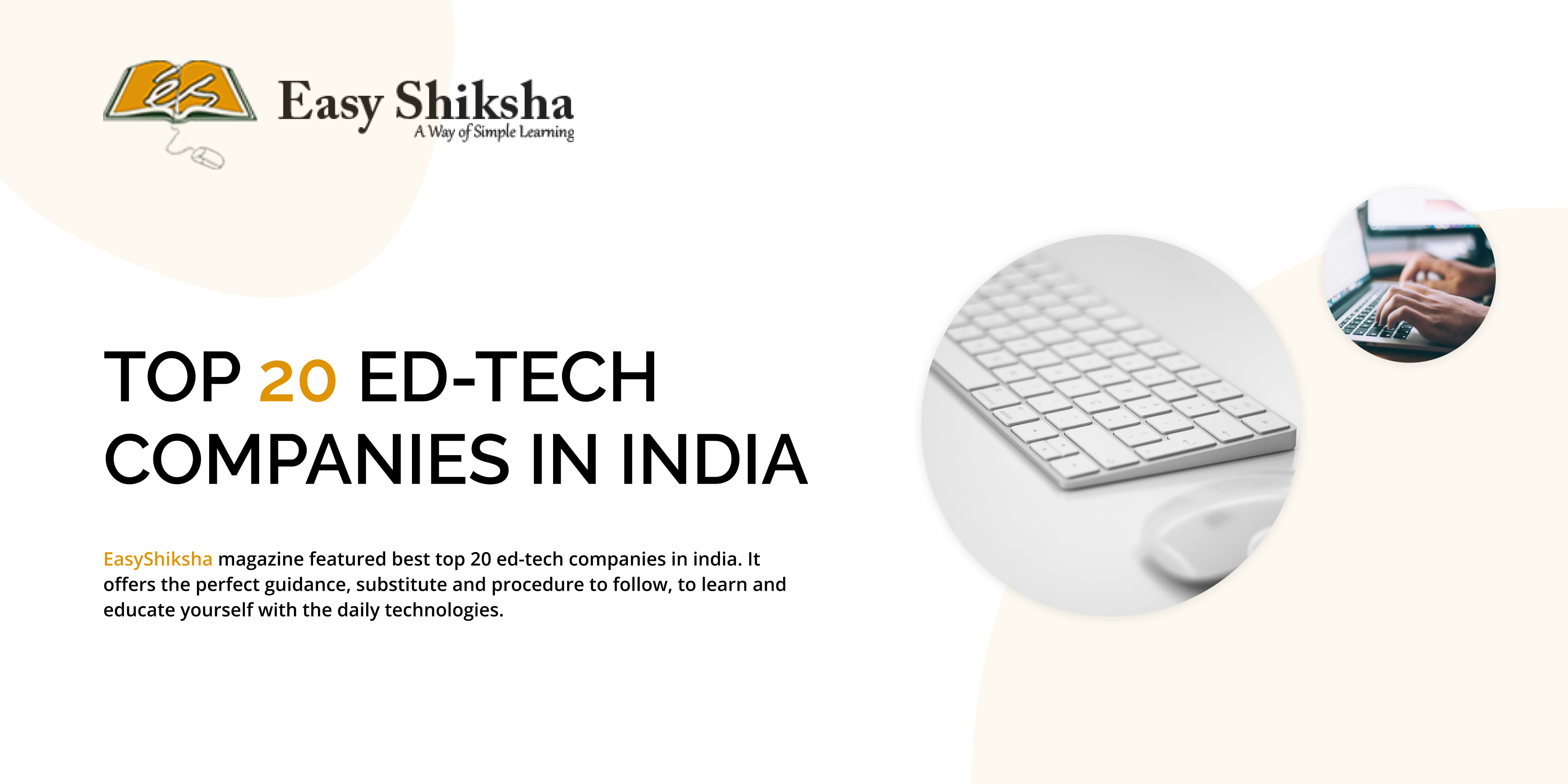 List Top 20 Ed-Tech Companies in India by EasyShiksha Magazine | No. #1 ...